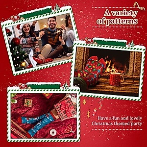 Handepo 24 Pcs Christmas Crew Socks Women Novelty Casual Dress Socks Animal Food Christmas Theme Patterned Funny Colorful Women's Xmas Gifts for Girls Teens