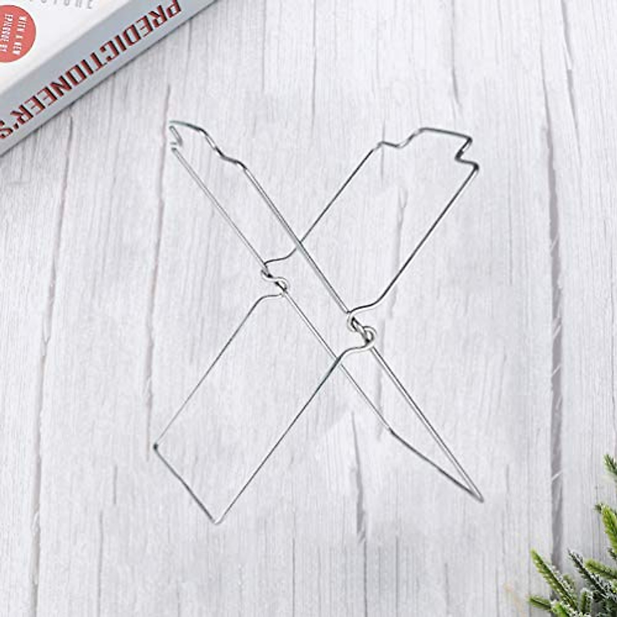 Cabilock Metal Stand Dish Cloth Holder Stainless Steel Garbage Bag Shelf Countertop Folding Trash Bag Bracket Dishcloth Towel Holder Organizer Rack Folding Bracket Metal Brackets