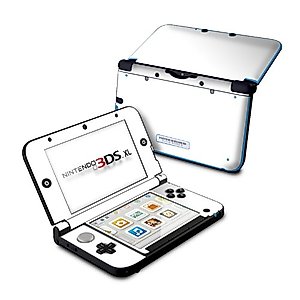 Solid State White - DecalGirl Sticker Wrap Skin Compatible with Nintendo Original 3DS XL