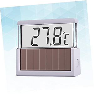 BESPORTBLE Led Digital Thermometer Trustworthy Thermometer Abs Thermometer Water Aquarium Small Thermometer Multi-Functional Thermometer Dog Birthday Hat White Fish Tank Toy