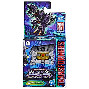 Transformers Toys Legacy Evolution Core Grimlock Toy, 3.5-inch, Action Figure for Boys and Girls Ages 8 and Up