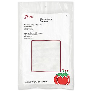 Dritz 606 Cheesecloth, Food Grade #10, 36-Inch x 6-Yards , White
