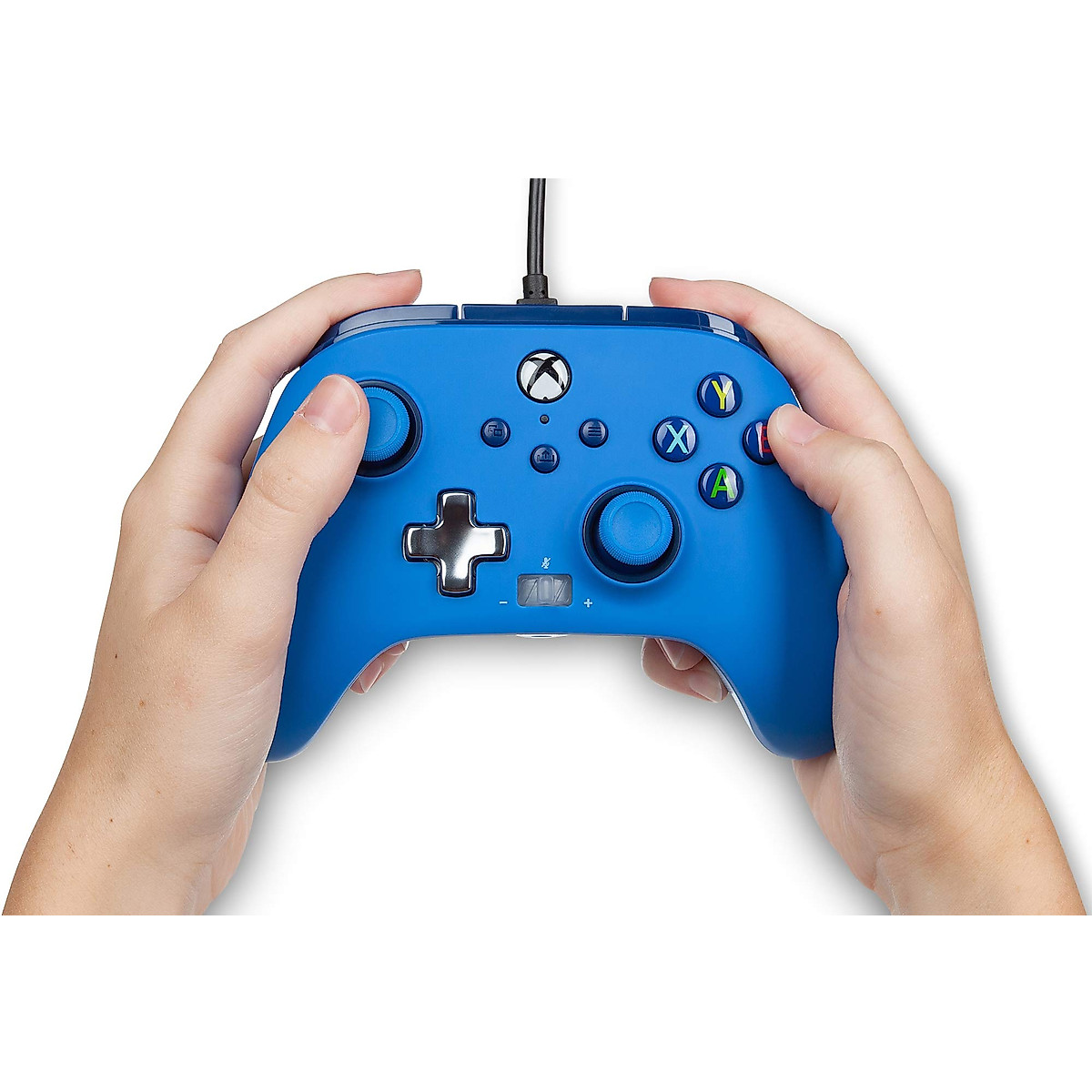 PowerA Enhanced Wired Controller for Xbox Series X|S - Blue, Officially Licensed for Xbox