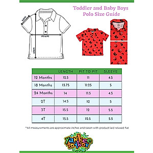 Isaac Mizrahi Loves Sesame Street Gang Elmo Baby Toddler Polo Collared Shirt (2T, Red)