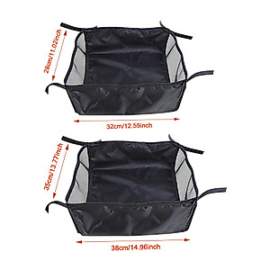 Baby Stroller Basket, Under Baby Stroller Storage Basket, Bottom Basket for Stroller Storage Organizer Bag Accessories