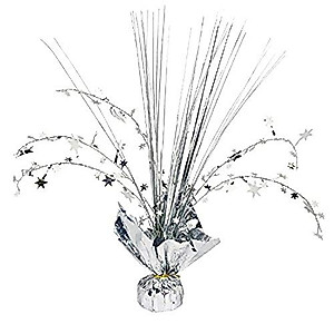 Amscan SILVER FOIL SPRAY CP 12IN, 12 inches