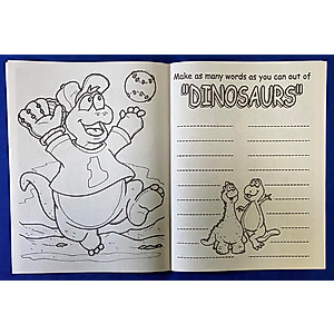 ZOCO - Let's Color - Coloring Books (25 Bulk Pack, Without Crayons) - Goodie Bag,Stocking Stuffers - Party Favors - Games, Puzzles, Fun Activities for Kids