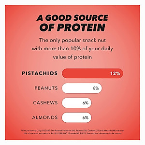 Wonderful Pistachios No Shells, Chili Roasted Nuts, 11 Ounce Resealable Bag, Protein Snacks, Gluten Free College Snacks, Healthy Snacks for Adults
