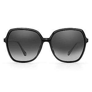 ZENOTTIC Polarized Sunglasses for Women Vintage Oversized Square Sun Glasses Ladies Shades UV400 Protection