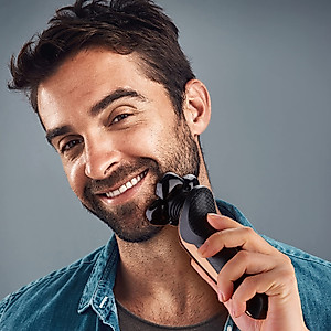 Mens Shaving Kit, Electric Razor for Men,6 in 1 Multi Functional Grooming Kit, LCD Display, Cordless Rechargable Waterproof