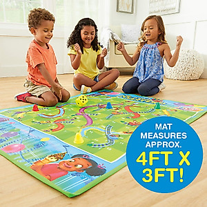 Game Zone 2-in-1 Mega Mat Interactive Children's Multiplayer Game for Children Ages 5 and Above