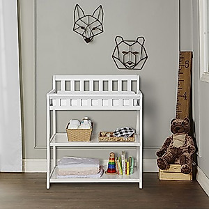 Dream On Me Nursery Essentials Bundle of Dream On Me Aden Convertible 4-in-1 Mini Crib, Dream On Me Ashton Changing-Table, with a Dream On Me Sunset 3” Extra Firm Fiber Portable Crib Mattress