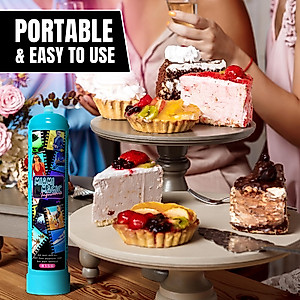 Miami Magic Canisters for Whipped Cream Charger, High-Premium Whip Propellant, Perfect for Cooking, Drinks and Cocktails - 580g (6 cylinders)