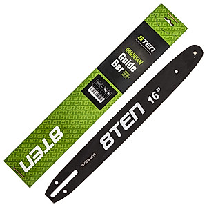 8TEN Chainsaw Guide Bar and Chain For Husqvarna Echo Poulan 3516AVX 91VXL057G 160SDEA041 16 inch .050 .375 57DL