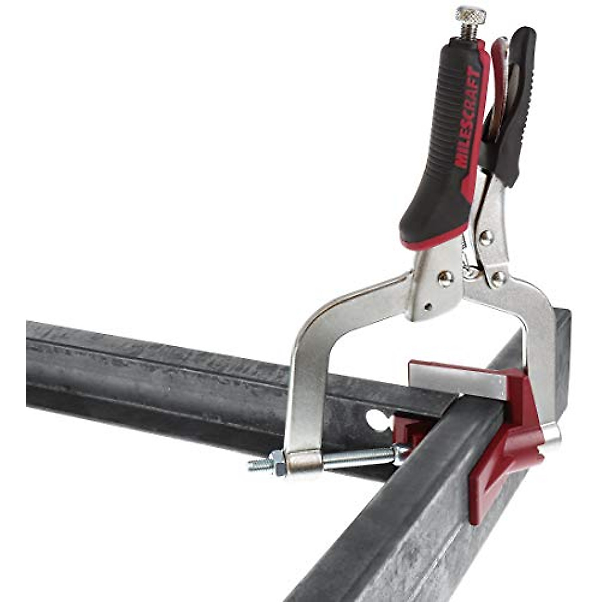 Milescraft 4005 90 Degree Corner Clamp – Adjustable Right Angle Clamp For Woodworking, Pocket Hole Joinery, Welding, Positioning and More