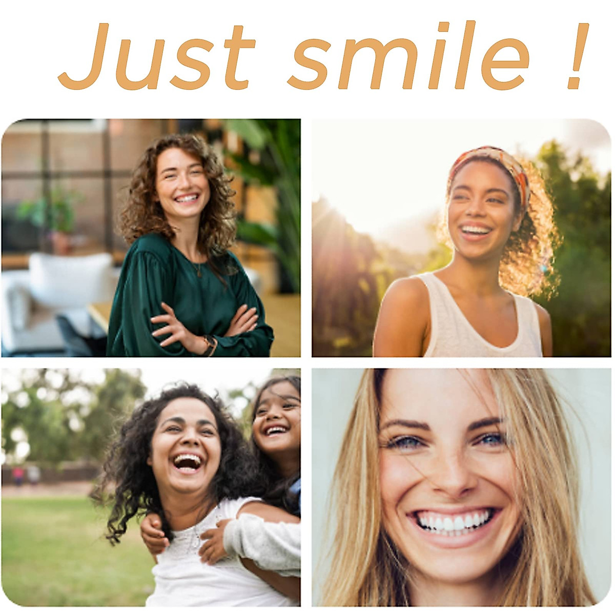 Relax Artist Toothbrush Replacement Heads for Philips Sonicare, Electric Replacement Toothbrush Head Compatible with Phillips Sonic Care Snap on Brush (4 Pack)