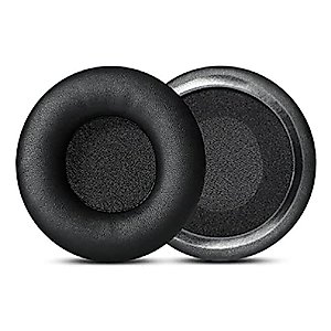 Breathable Ear Pads Pillow Cover 1 Pair Memory Foam Earpads Replacement Black White Compatible with ATH-AR3BT AR3IS gaming earmuffs Replacement headband earmuffs cushion compatible with ATH-AR3BT