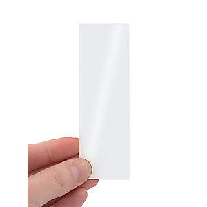 Teak Tuning 3PK Deck Protector - Adhesive, Transparent Vinyl Protective Layer for Fingerboard Decks - Waterproof, Durable, Removable - 35x110mm