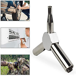 Jadeshay Element Valve Key, Airsoft KSC WA Gas Magazine Charging Valve Removal Tool, Stainless Steel, Smooth Handling, Universal Compatibility & Easy Maintenance