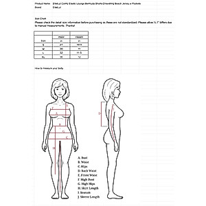 EttelLut - Women's Knee Length Comfy Elastic Bermuda Shorts with Side Pockets - Black Large