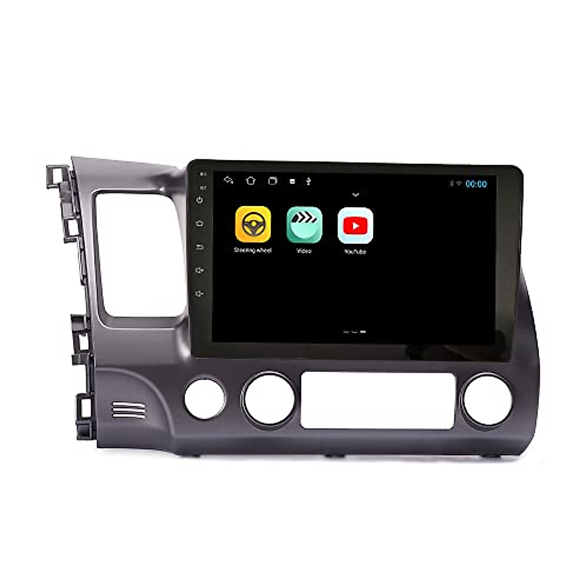 Android 10 Autoradio Car Navigation Stereo Multimedia Player GPS Radio 2.5D Touch Screen forHonda Civic 2004-2011 Quad Core 1GB Ram 16GB ROM