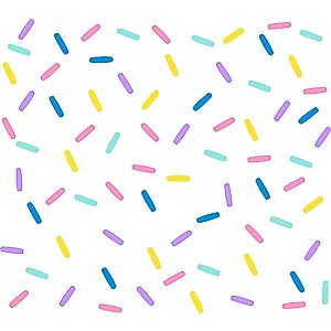 Easu Sprinkles Fabric Wall Decals Mini Bar Stickers Confetti Wall Decal Removable Peel and Stick Decals Kids Room Decor