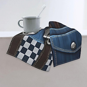 Heantstoy Happy Father's Day Tools Hand Towel Soft Bath Towel Kitchen Tea Dish Towels Bathroom Decorations Housewarming Gifts 27.5in X 15.7in