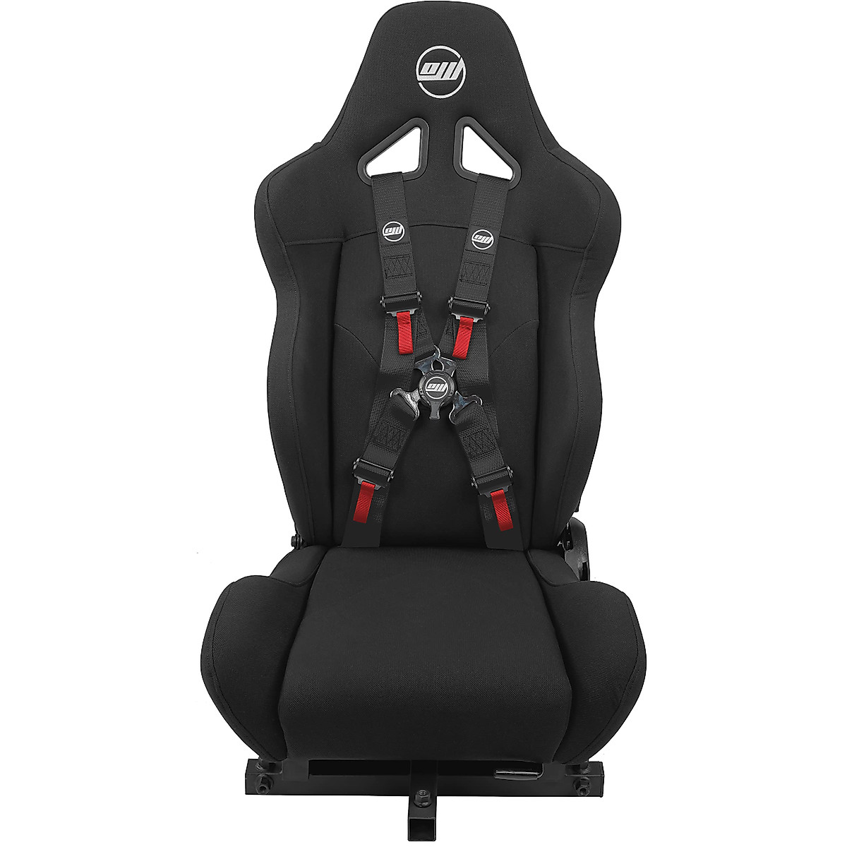 OpenWheeler Racing and Flight Simulation Cockpit Four Point Harness. Virtual Reality add-on. Black