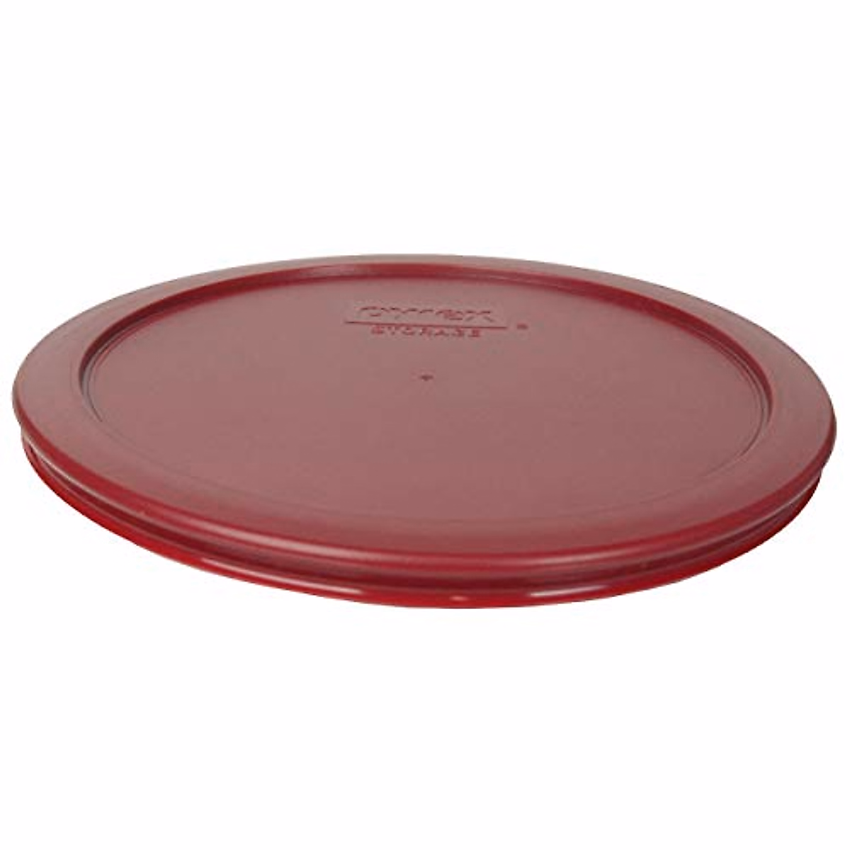 Pyrex 7402-PC Berry Red Round Plastic Food Storage Replacement Lid, Made in USA