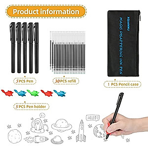 XQIANWJ 4 Pack Large Magic Practice Copybook for Kids,Reusable Handwriting Workbook,Grooves Calligraphy Practice Copubook,Auto Disappearing Ink Pen,Pen Control Writing Skill Practice For Beginner