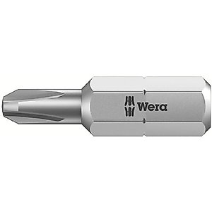 Wera - 5135009001 Series 1 851/1 RZ Special Design Bit, Phillips Drywall PH 2, 1/4" Drive (Pack of 10)