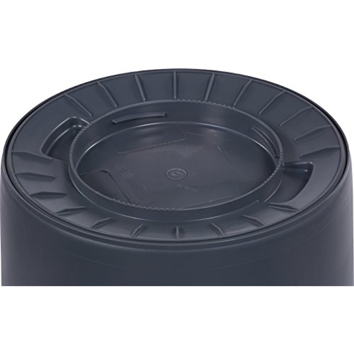 Carlisle FoodService Products CFS 34103223 Bronco Round Waste Container Only, 32 Gallon, Gray