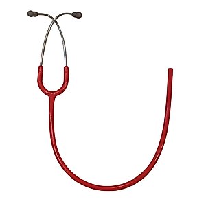 (Stethoscope Binaural) Replacement Tube by Reliance Medical compatible with Littmann® Classic II PEDIATRIC, Classic II SE, Select, Master Classic II, and Infant Stethoscope - RED TUBING
