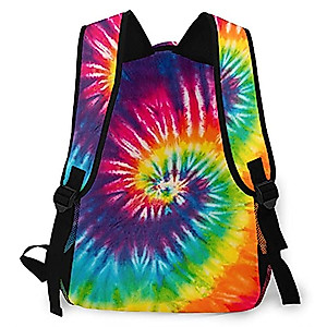 Tie dye Backpack bookbags high School for girls women highschool College Laptop Bag Casual Travel Daypack gift Hiking Camping