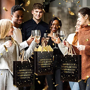 Farewell Going Away Party Decorations,Good Luck Finding Better Coworkers Than Us Gift Bags with Wrapping Paper Card for We Will Miss You,Goodbye,Retirement,Coworker Leaving Party Supplies Decor Gifts