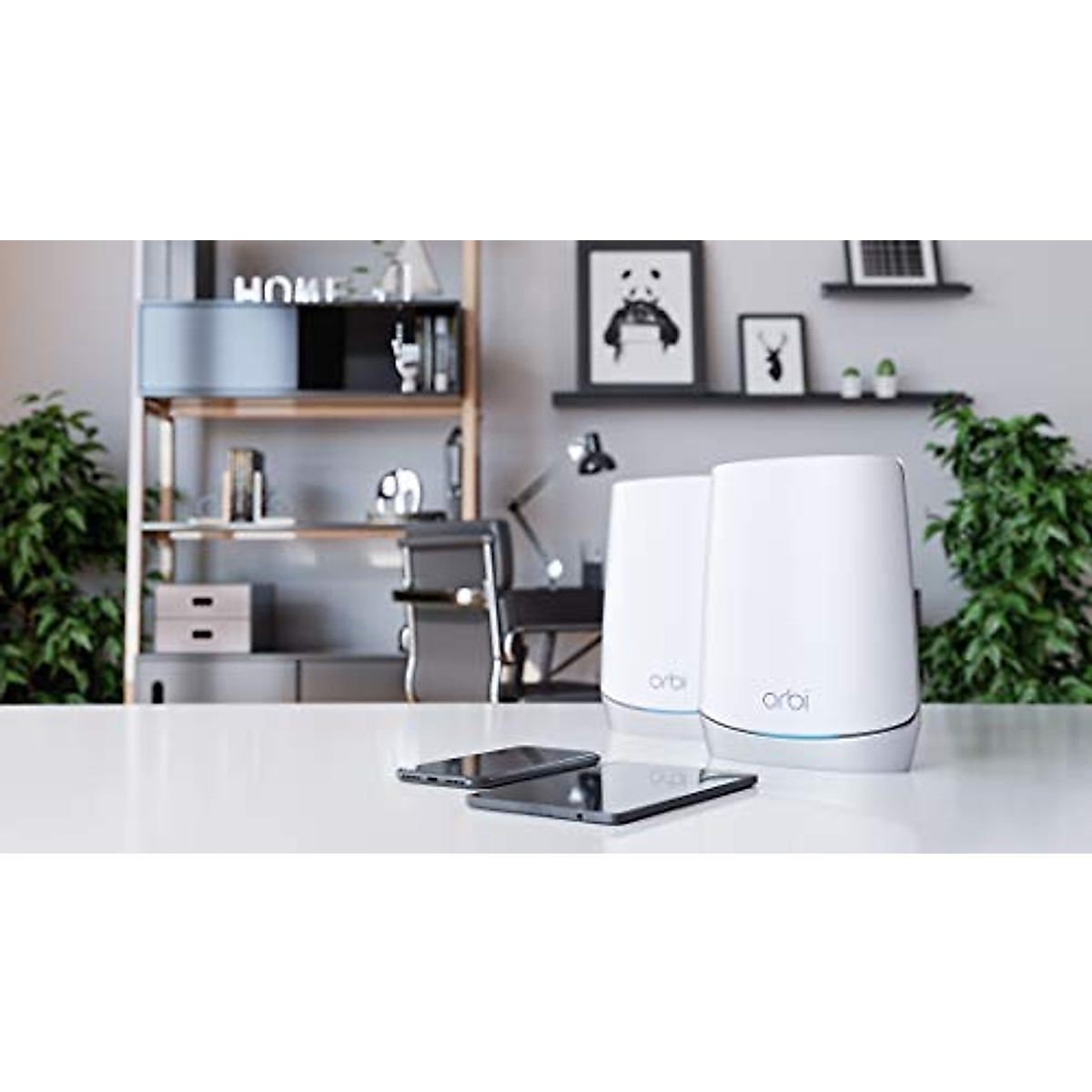NETGEAR Orbi Whole Home Tri-band Mesh WiFi 6 System (RBK752) – Router with 1 Satellite Extender | Coverage up to 5,000 sq. ft., 40 Devices | AX4200 (Up to 4.2Gbps)