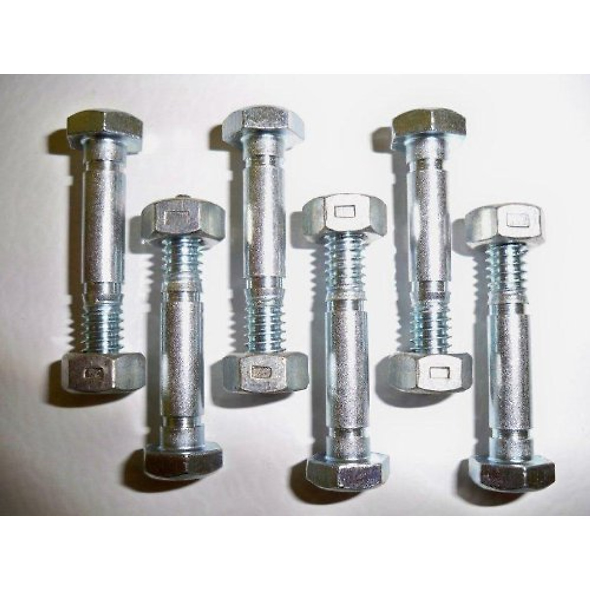 6 Pack, Shear Pins and Nuts, Replaces Ariens 532005, 53200500., Model: 532005, Home & Tools