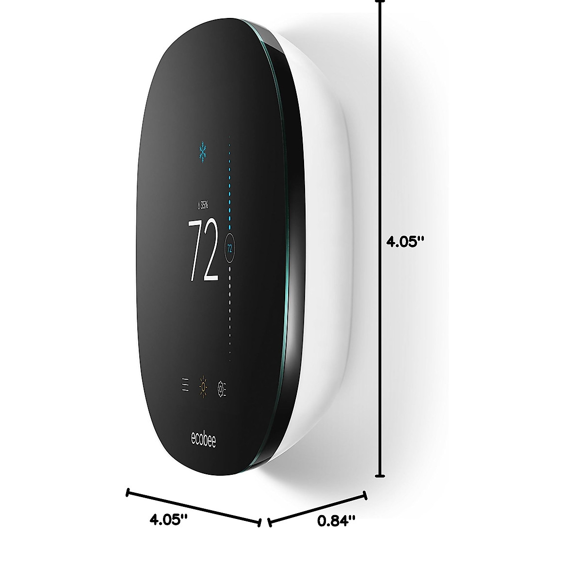 ecobee EB-STATe3L-01 3 Lite Thermostat, Wi-Fi, Works with Amazon Alexa