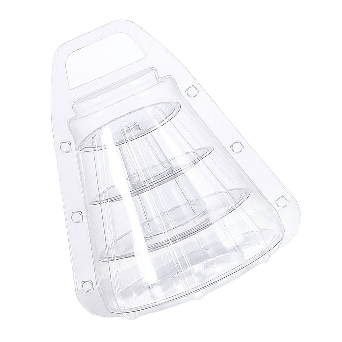 SM SunniMix 2pcs Tier Lightweight Macaron Tower Display Carrying Case