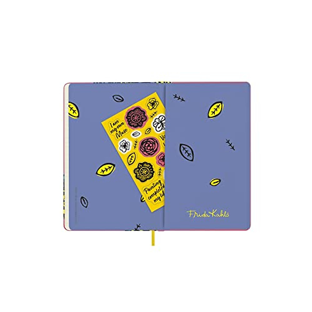 Moleskine Limited Edition Frida Kahlo 12 Month 2023 Weekly Planner, Hard Cover, Large (5" x 8.25"), Pink