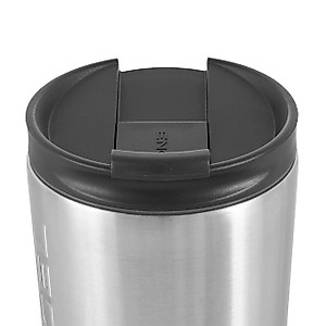 ENGEL ENGT22 22 Ounce Stainless Steel Vacuum Insulated Drinking Coffee Smoothie Beverage Spill Proof Tumbler Travel Mug, Silver