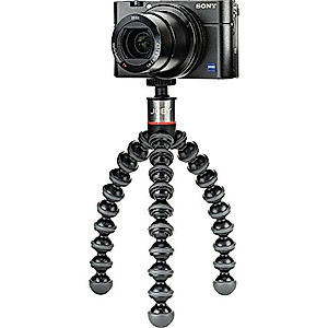JOBY GorillaPod 500: A Compact, Flexible Tripod for Sub-Compact Cameras, Point & Shoot, 360 Cameras and Other Devices up to 500 grams