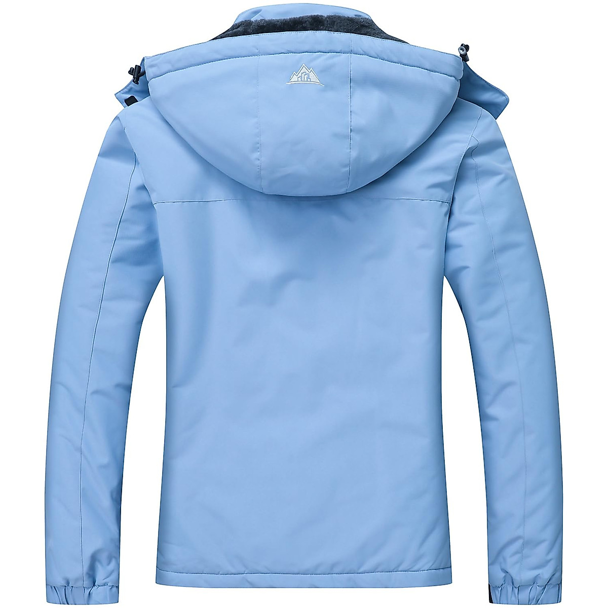 MOERDENG Women's Waterproof Ski Jacket Warm Winter Coat Outdoor Windbreaker Hiking Snowboarding Jacket