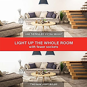 Sengled Smart Light Bulbs 100W, Zigbee Hub Required, Soft White Smart Bulbs Work with Alexa, Google, SmartThings, Echo 4th, Echo Show 10, Echo Plus, Dimmable A19 LED Light 2700K 1500LM, E26 1 Pack