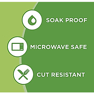 Amazon Basics Everyday Paper Plates, 10 Inch, Disposable, 150 Count