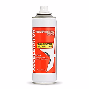 Starbond 2 oz. Thick CA Glue with 6 oz. Aerosol Activator Bundle (Premium Cyanoacrylate Super Glue) for Mitre Joint Bonding, Woodworking, Carpentry, Archery Fletching