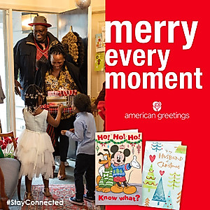 American Greetings Holiday Thank you Cards with Envelopes, Red Snowflakes (25-Count)