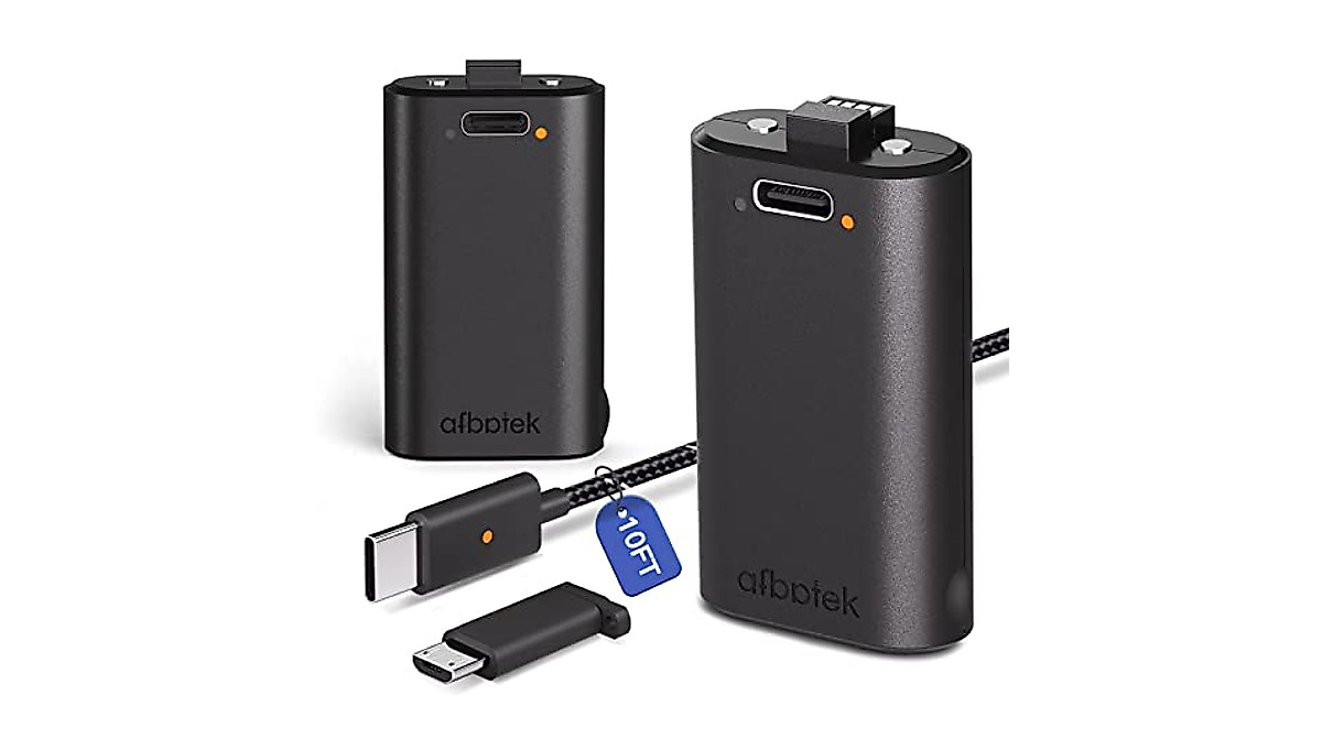 Xbox Rechargeable Battery Pack 2 Pack - Fast Charging & Long Playtime