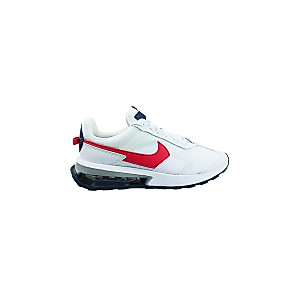 Nike Women's Air Max Pre-Day shoes, White/Thunder Blue/Pollen-gyps, 8.5