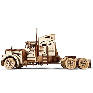 UGEARS Bundle Heavy Boy Truck VM-03 and Trailer for Heavy Boy Truck VM-03 Self-Assembling 3D Wooden Model Models 3-D Wooden Puzzle - Mechanical Heavy Boy Truck VM-03